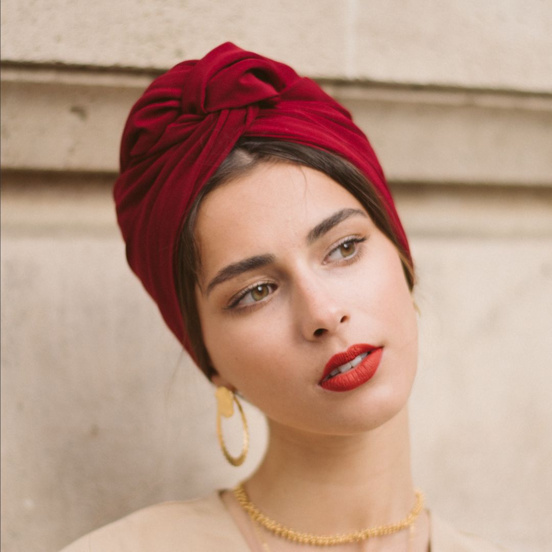 Easy to Tie Turban - Made in France | Indira from Paris – Indira de paris
