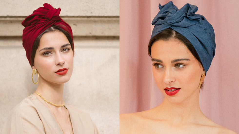 Indira de Paris - Easy turban - Women's turbans – Indira de paris