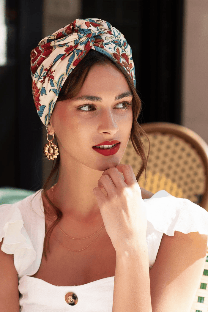 Easy to Tie Turban - Made in France | Indira from Paris – Indira de paris